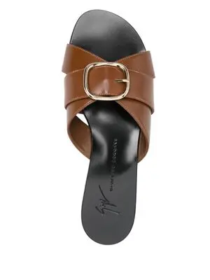 GIUSEPPE ZANOTTI Geraldhine Slides - Brown