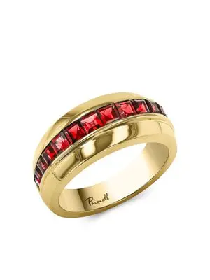 PRAGNELL 18kt Yellow Manhattan Ruby Ring - Gold