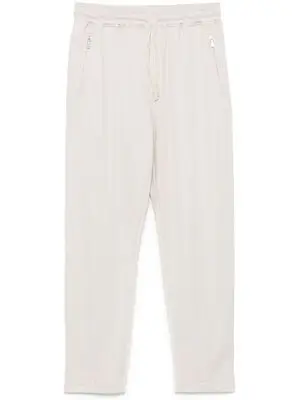 Eleventy Vertical-seamed Track Pants