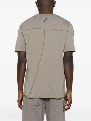 THOM KROM Seam-detail T-shirt - Brown