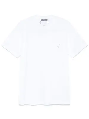 Moschino Goose-embroidery T-shirt