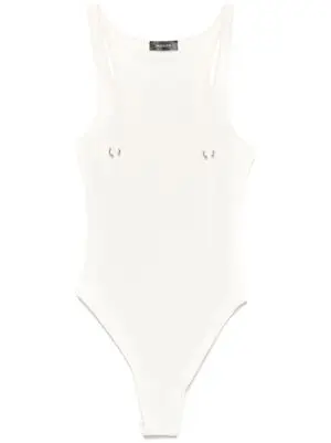 Mugler Logo Bodysuits