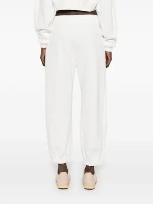 Alexander McQueen Skull-embroidered Track Trousers