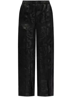 Kenzo Silk-blend Straight Pants