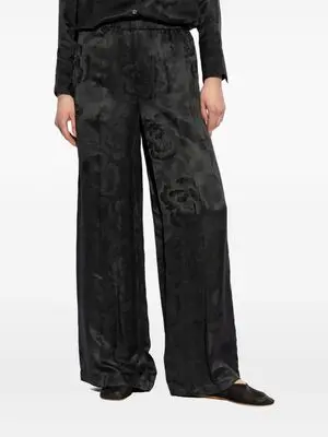 Kenzo Silk-blend Straight Pants