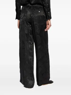Kenzo Silk-blend Straight Pants