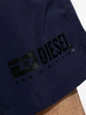 DIESEL® Logo-print Swim Shorts