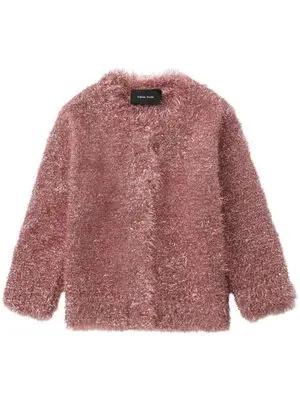 Simone Rocha Tinsel-knit Cardigan
