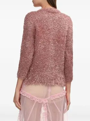 Simone Rocha Tinsel-knit Cardigan