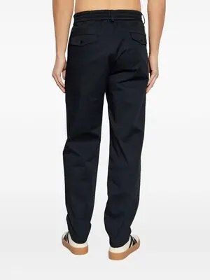 Moncler Cotton Gabardine Chinos - Blue