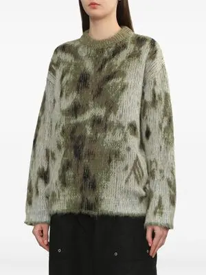Attico Animal-print Jumper