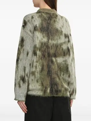 Attico Animal-print Jumper