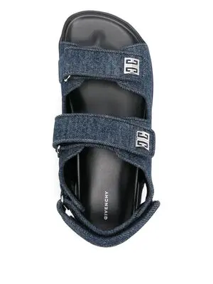 Givenchy Denim Sandals - Blue