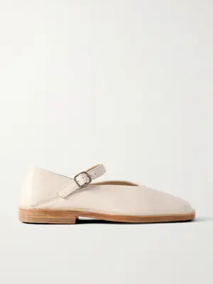 LEMAIRE Leather Ballet Flats