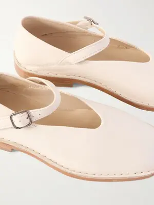 LEMAIRE Leather Ballet Flats