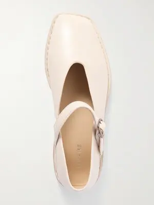 LEMAIRE Leather Ballet Flats