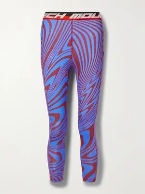 Aztech Mountain Next To Skin Printed Stretch-jersey Leggings