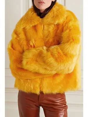 Lafayette 148 New York Reversible Shearling Jacket