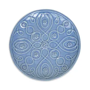 JULISKA Jardins Du Monde Assorted Side/cocktail Plates, Set Of 4 - Blue
