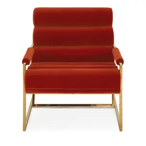 Jonathan Adler Channeled Goldfinger Lounge Chair