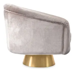 Jonathan Adler Bacharach Swivel Chair - Pink