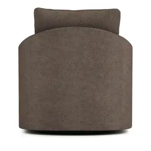 BERNHARDT Grenada Swivel Chair - Taupe Fabric - D