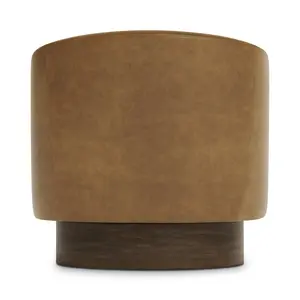 BERNHARDT Camino Leather Swivel Chair