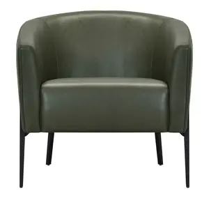 VIOLINO Charmaine Leather Accent Chair