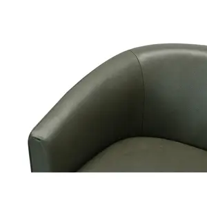 VIOLINO Charmaine Leather Accent Chair