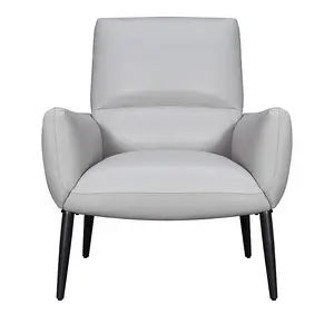 VIOLINO Gervasi Leather Chair - Sensation Dove Grey