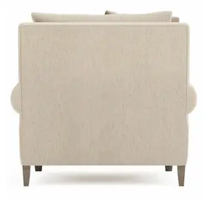 BERNHARDT Isabella Cream Fabric Chair