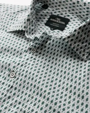 Rodd & Gunn Byron Slim Fit Short Sleeve Shirt - Avocado