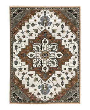 ORIENTAL WEAVERS Keira Kei03 Area Rug, 3'3 X 5 - Rust