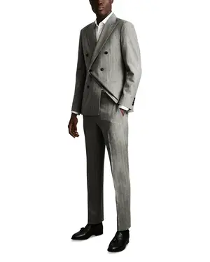REISS Pinstripe Modern Fit Suit Pants