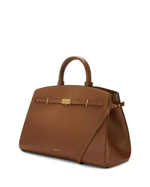 DEMELLIER The Hudson Leather Tote - Tan