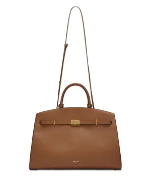 DEMELLIER The Hudson Leather Tote - Tan
