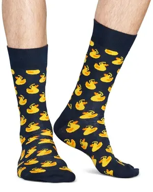 Happy Socks Rubber Duck Crew Socks