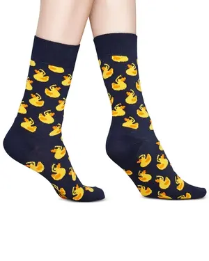 Happy Socks Rubber Duck Crew Socks