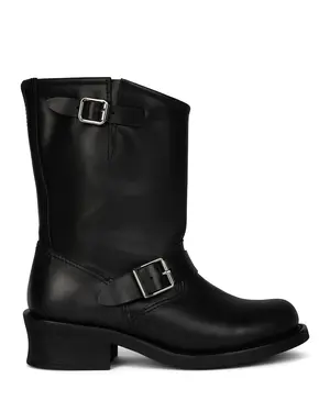 Jeffrey Campbell Buckled Boots - Black