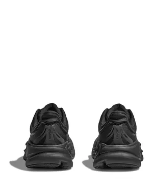 HOKA® Bondi Lace-up Sneakers - Black