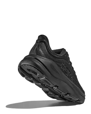 HOKA® Bondi Lace-up Sneakers - Black