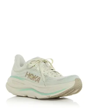 HOKA Bondi Running Sneakers - Truffle Salt/sea Glass