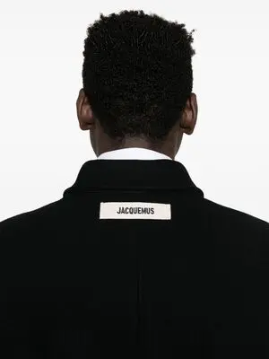 Jacquemus Le Bomber Feltro Jacket - Black