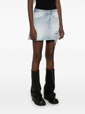 Vetements Denim Mini Skirt