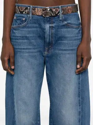 MOTHER The Full-pipe Flood Jeans