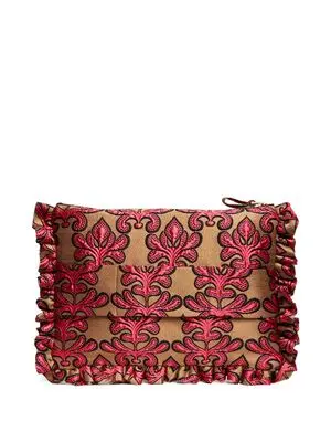 La DoubleJ Jacquard Clutch