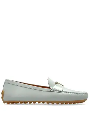 TOD'S Leather Loafers - Blue