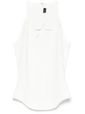 MUGLER Star-motif Tank Top