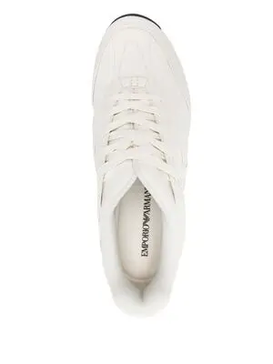 Emporio Armani Rubberised-logo Sneakers