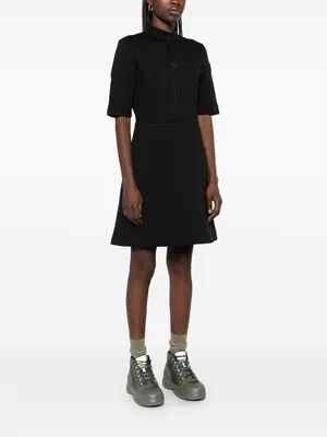 Moncler Year Of The Snake Patch Neoprene Mini Dress